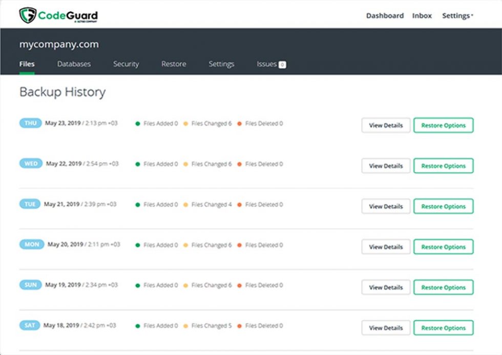 Backup CodeGuard | Respalda la Información de tu Web y Negocio 🥇